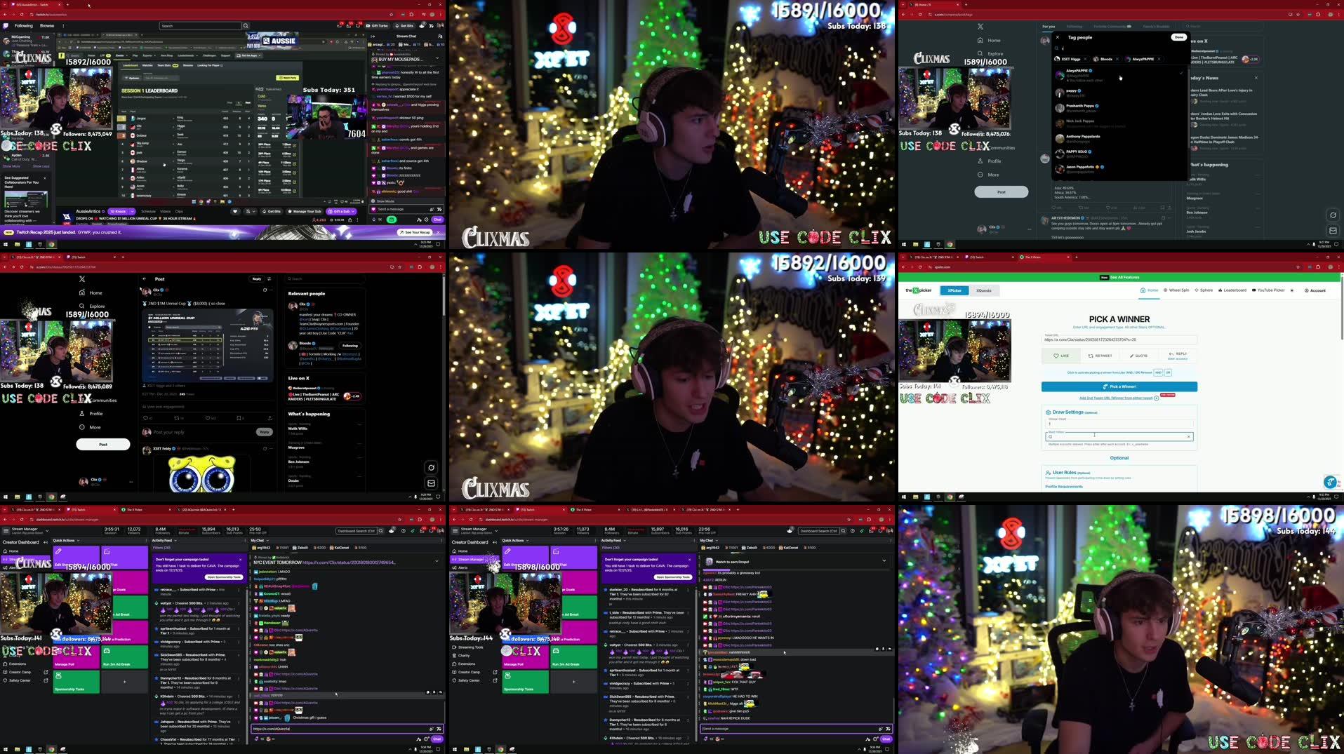 Clix Twitch Video, VOD and Clips Download