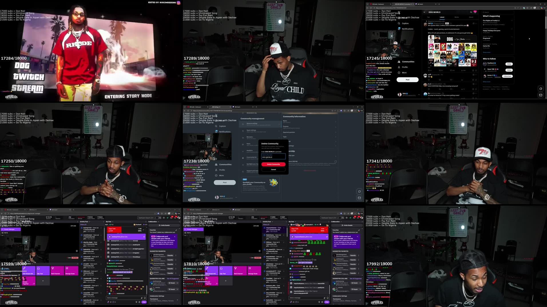 DDG Twitch Video, VOD and Clips Download